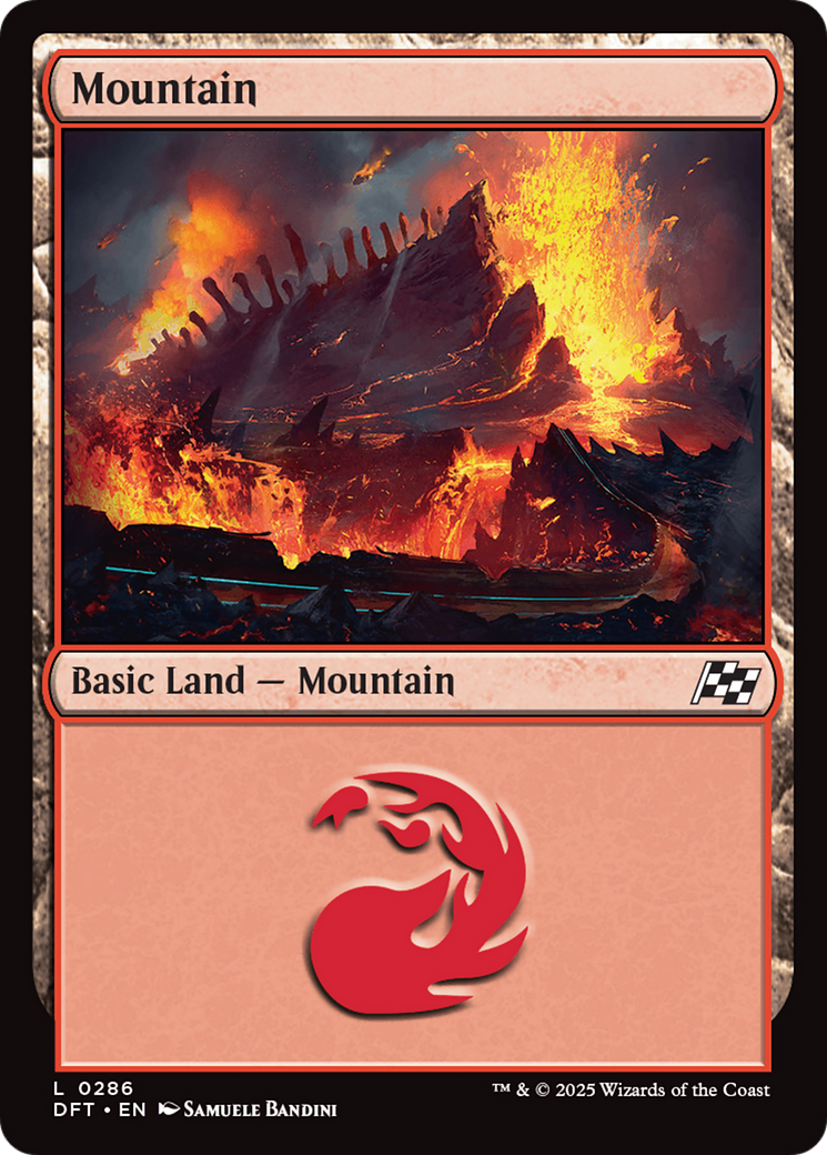 Mountain (0286) [Aetherdrift] – TCG Collector NZ